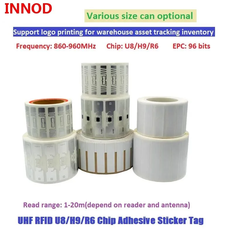 Uhf-rfid-paper-label-alien-h3-chip-epc-gen2-for-Asset-Inventory-Baggage ...