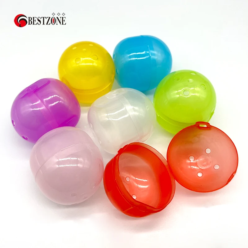 50Pcs 50*55MM 2*2.1Inch Conjoined Ball Colored With Transparency ...