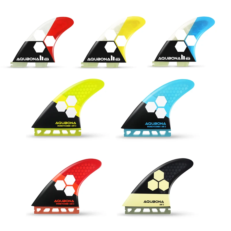 Surfboard-Tri-Fins-Set-Honeycomb-Fiberglass-Performance-Compatible-with ...