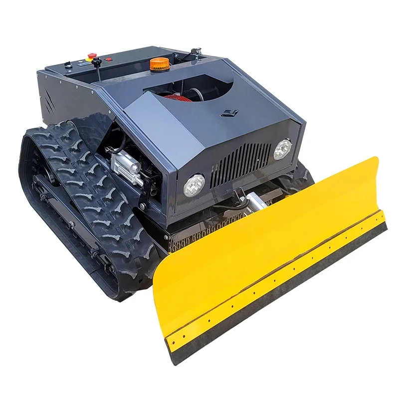 Multiple-function-Robot-lawn-mower-snow-shovel-sidewalk-snow-push-plow ...