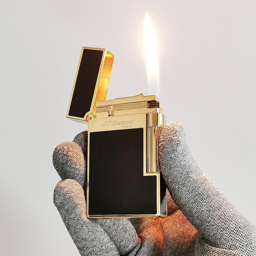 Luxury-Dunant-Lighters-Classical-Lacquer-Brass-Gas-Lighter-Outdoor ...