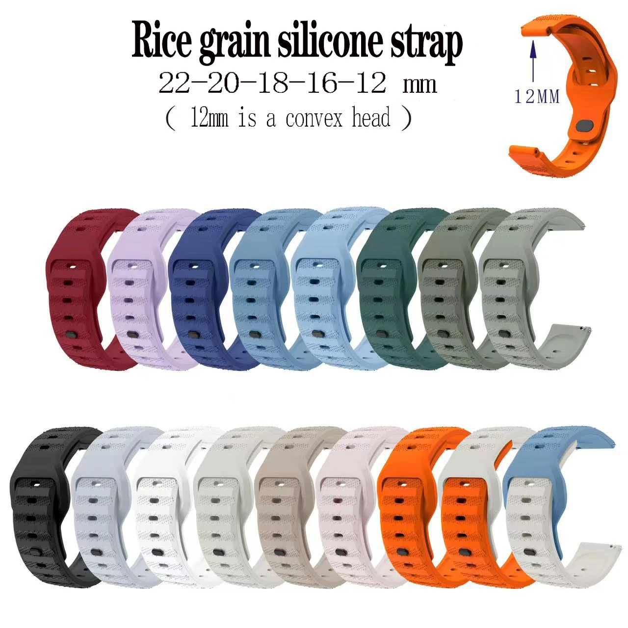 12mm-16mm-18mm-20mm-22mm-Quick-Release-Straps-For-Huawei-GT2-Smart ...