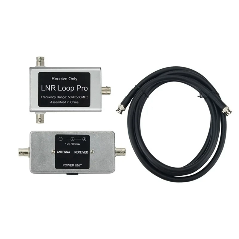 50Khz-30Mhz-LNR-Loop-Pro-Active-Loop-Antenna-Amplifier-Kit-Ultra-Low ...