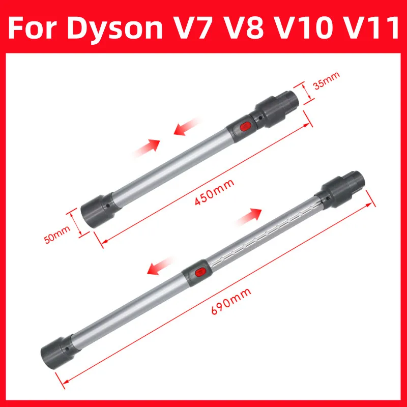 Suitable-For-Dyson-V7-V8-V10-V11-Vacuum-Cleaner-Extension-Tube ...