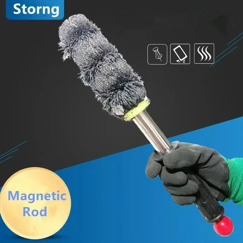 380mm Magnetic Swarf Retrieving Iron Tool Magnetic Attraction Rod ...