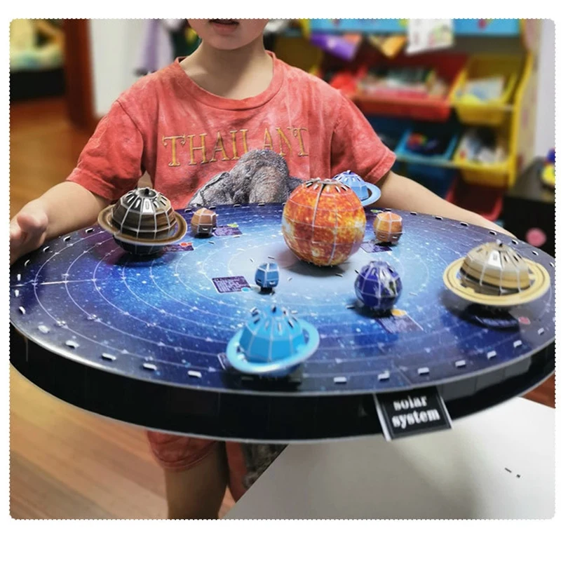 3d Solar System Puzzle