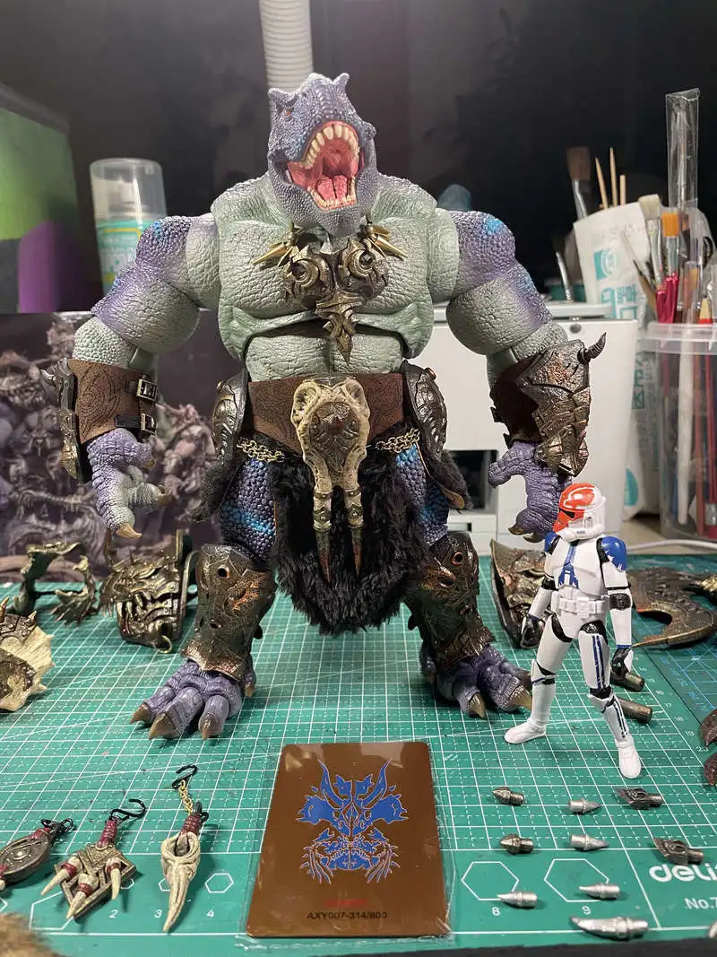 Spot-Axytoys-1-12-Dinosaur-Battlefield-Carnivorous-Tribe-King ...