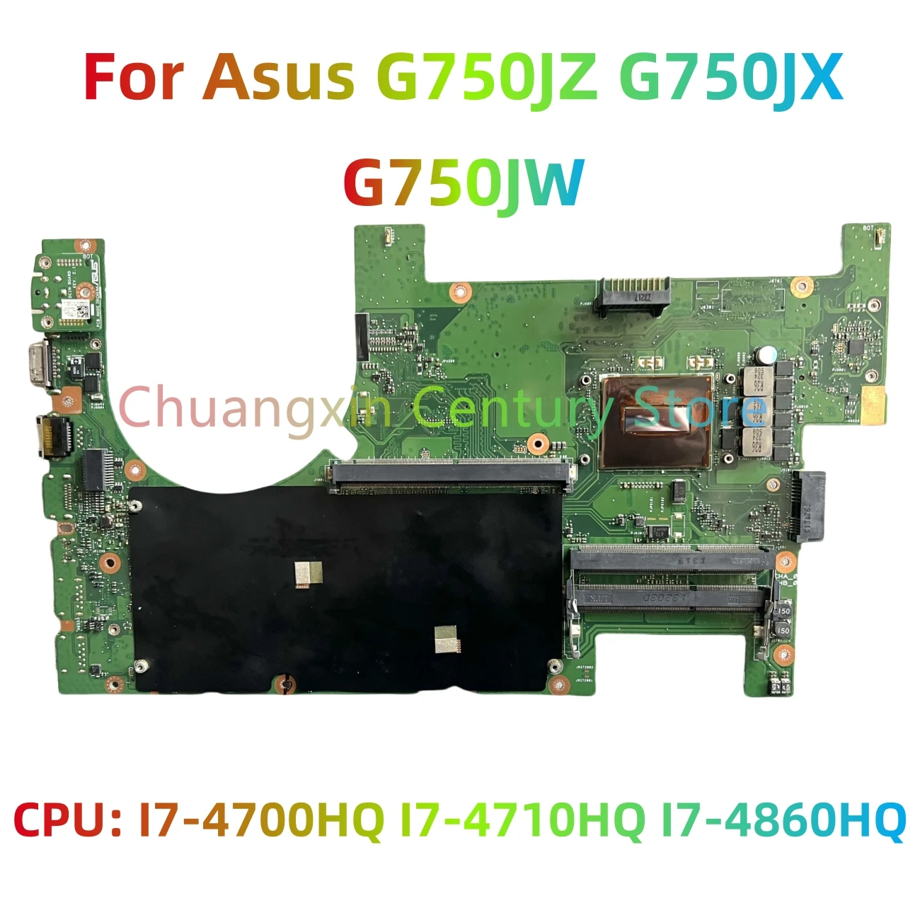 G750JW G750JZ motherboard for Asus G750JZ G750JX G750JM G750JS G750JYA ...