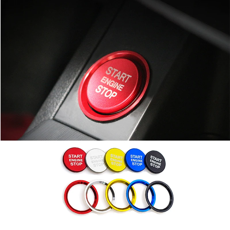 Start Engine Button Replace Cover Stop Key Accessories Switch ...