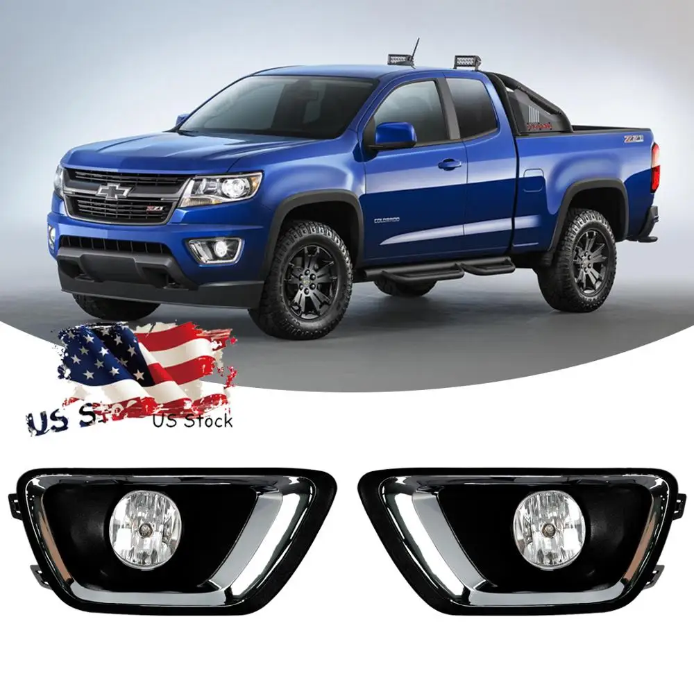 Fog-Lamp-Assembly-Fit-For-Chevrolet-Chevy-Colorado-2015-2016-2017 ...