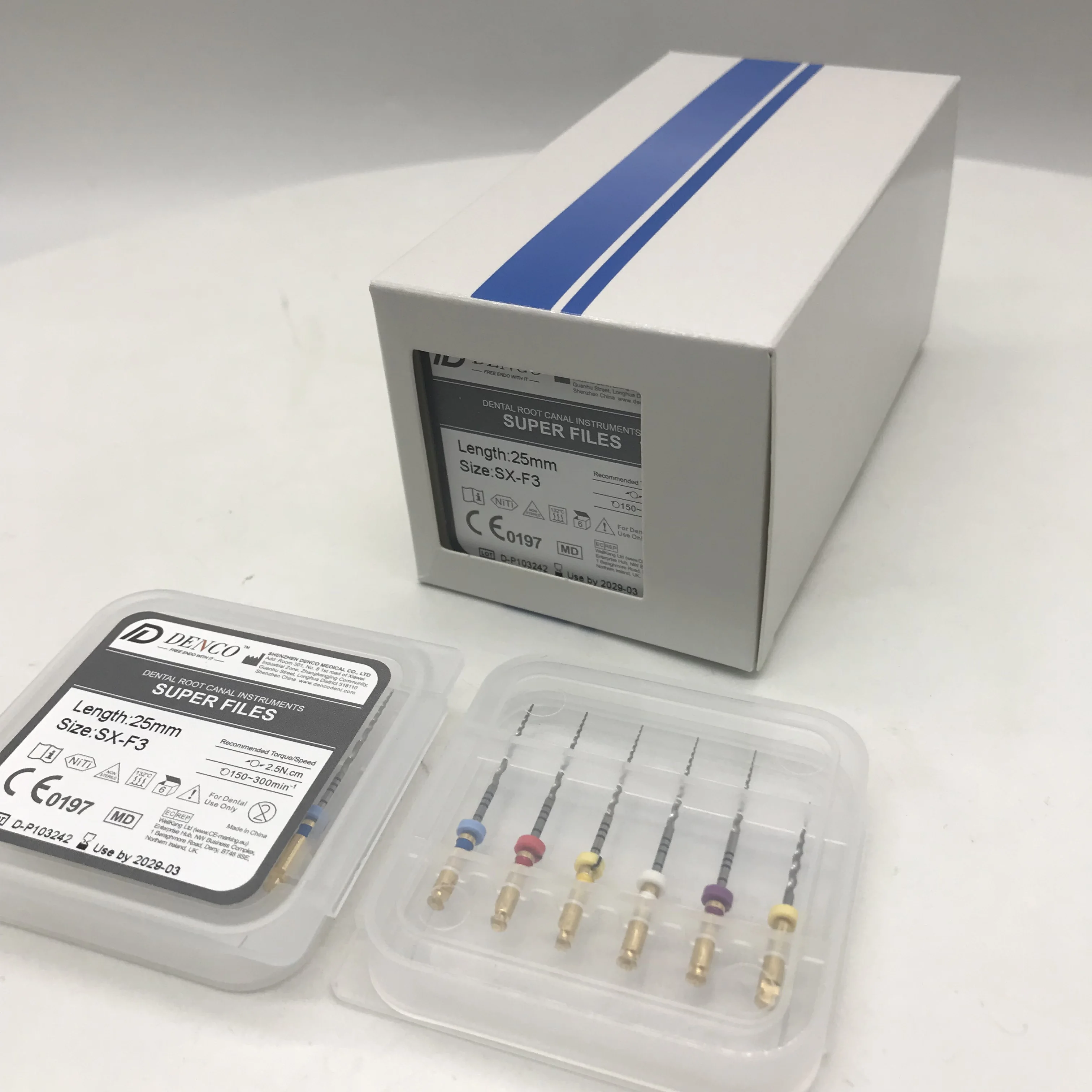 Denco-Niti-Super-Files-Dental-Files-Dental-Root-Canal-Instruments ...