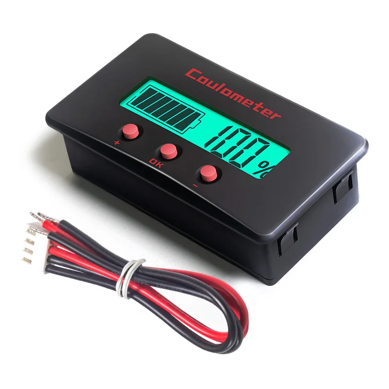 PZEM-035 Digital Voltmeter Ammeter 10A DC Solar Battery Tester 18650 ...