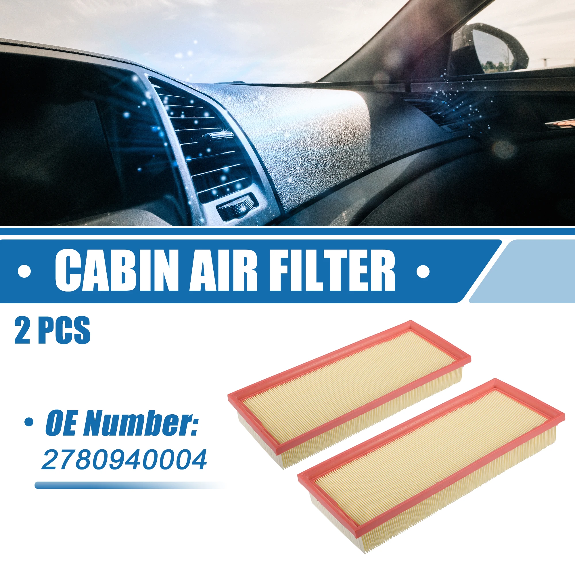 X-Autohaux-Car-Cabin-Air-Filter-2780940004-for-Mercedes-Benz-E-S-CL-ML ...