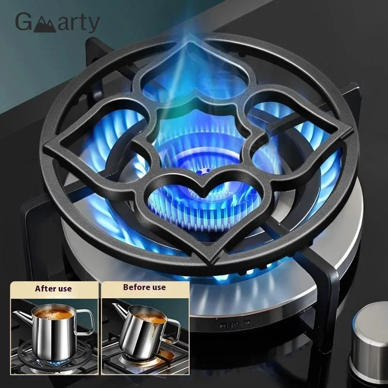 Heart Shape Wok Holder Cast Iron Stove Support Gas Hob Support Cooktop ...
