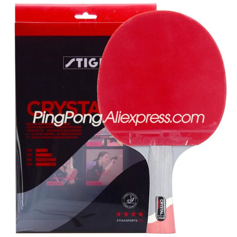 Ship-in-Original-Box-STIGA-CRYSTAL-4-Star-Table-Tennis-Racket-with ...