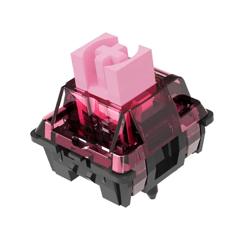 70PCS-F-S-MX-Keyboard-Switches-5-Pins-Linear-Silent-Axis-Body-Switches ...