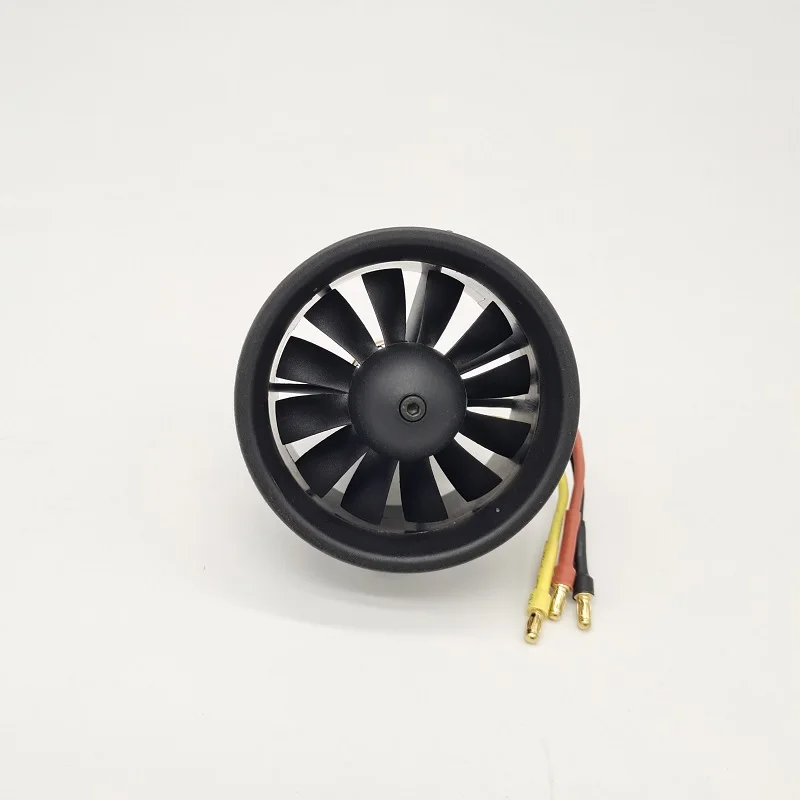 Freewing 64mm EDF E7204 2836 Motor 3300KV With 12 Blades Ducted Fan and ...