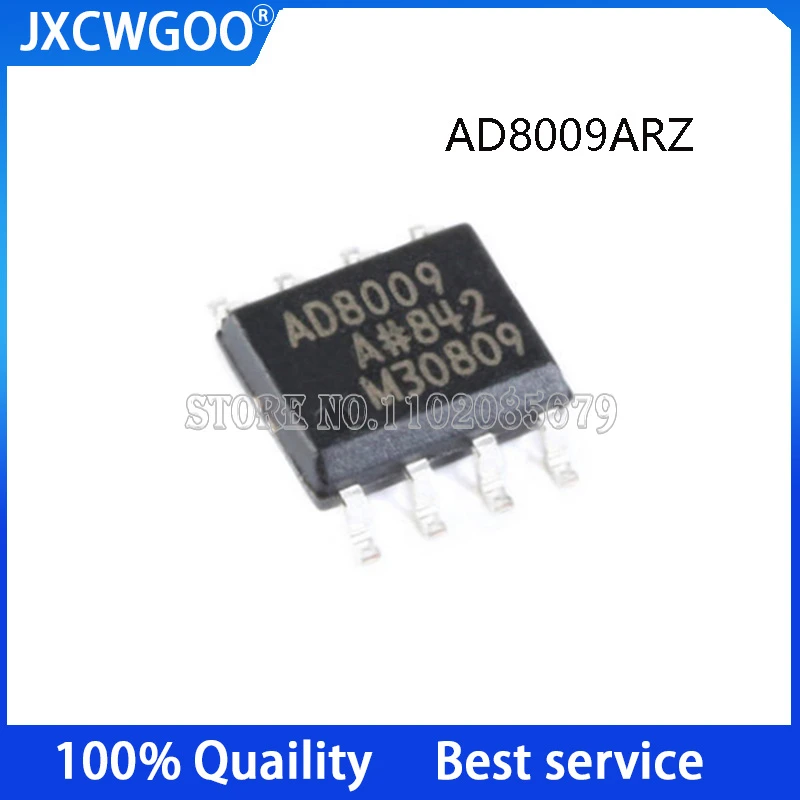 5PCS AD8009ARZ REEL7 AD8009ARZ AD8009 SOP 8 General operational amplifier chip New Original ...