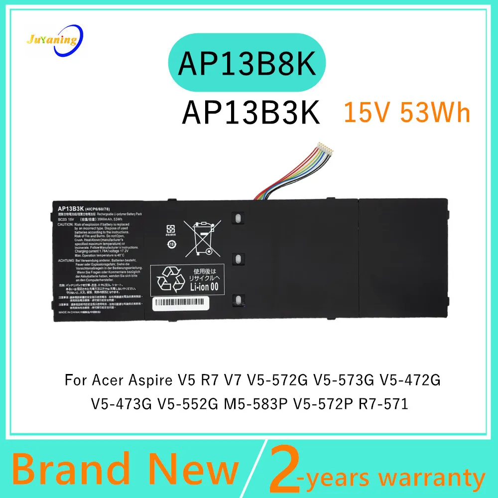 AP13B8K AP13B3K Laptop battery For Acer Aspire M5-583 R7-571 R7-571G R7 ...