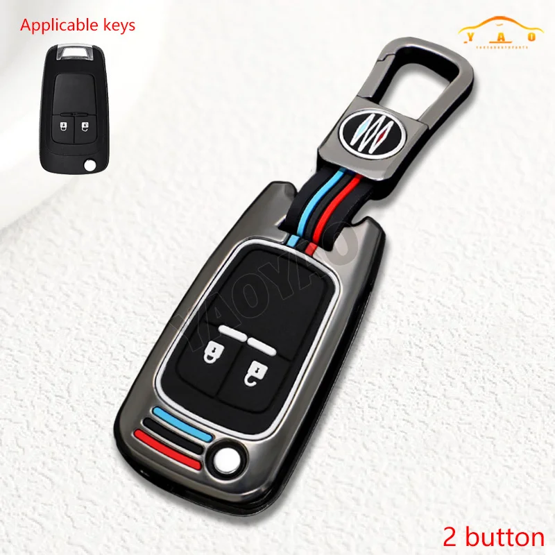 Zinc Alloy Silicone Car Key Case Cover For Chevrolet Cruze Aveo Trax ...
