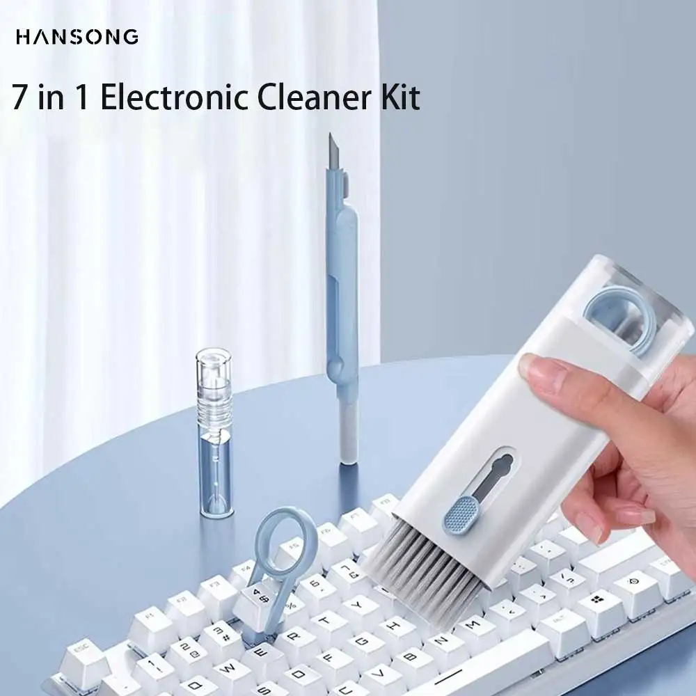 7 In 1 Cleaning Kit For Phone Headset Cleaning Tool Mask Stick Keyboard ...