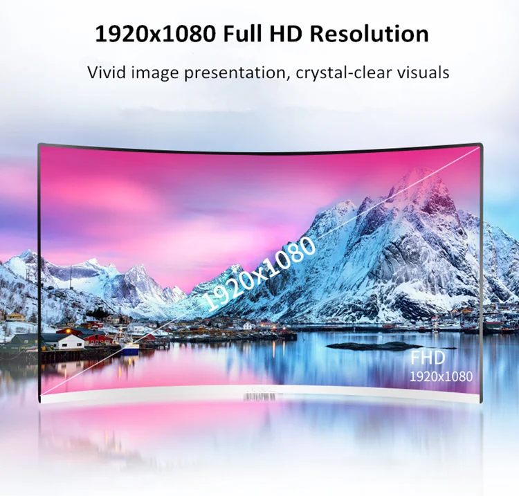 wholesale new 24 27 32 inch HD cheap computer monitor LED screen gaming ...