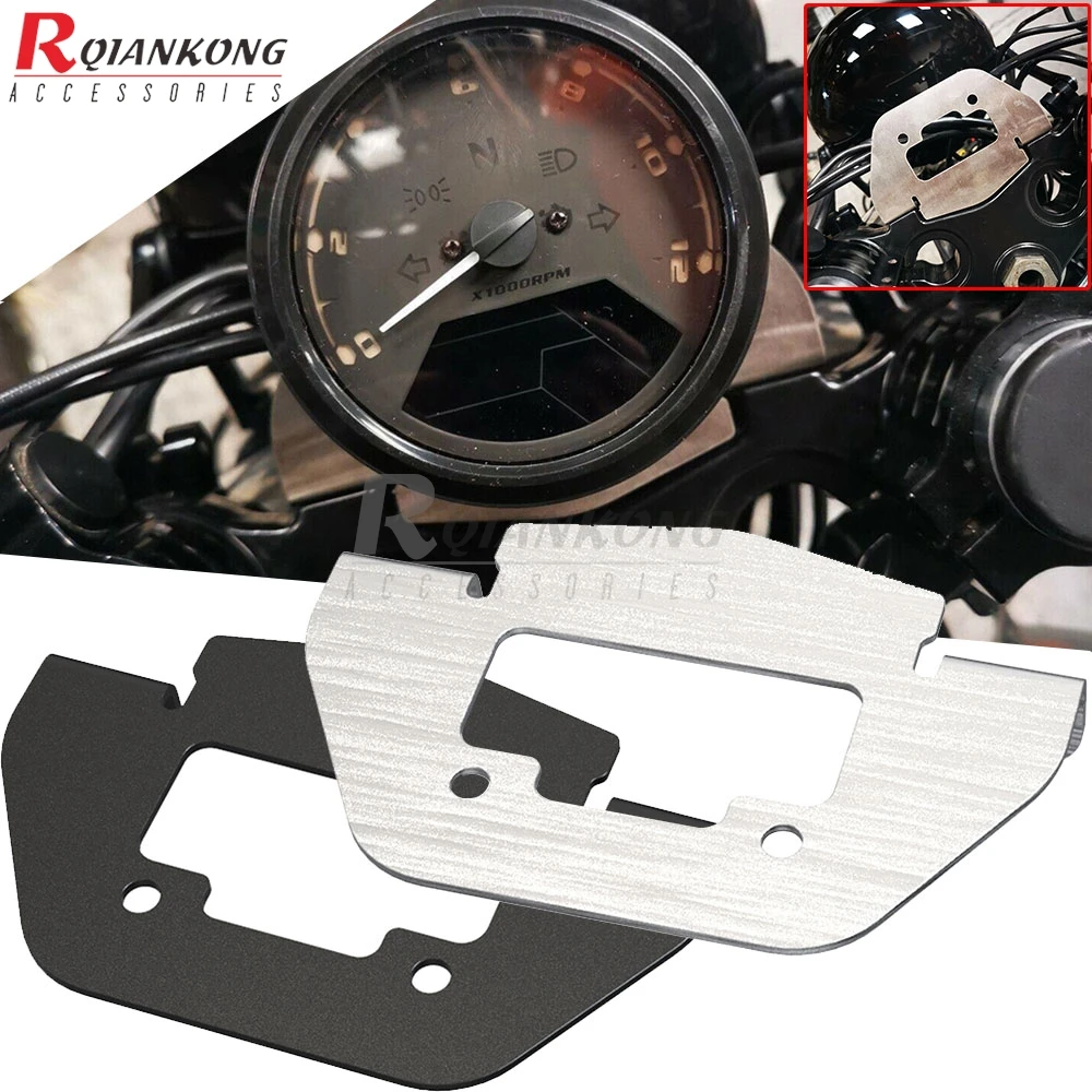Stainless-Steel-Speedometer-Bracket-Black-Brushed-Base-Powder-Coating ...