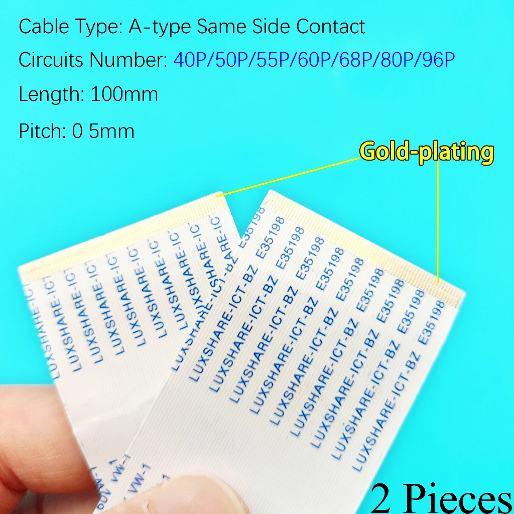 Brand-new-Flexible-flat-cable-FFC-FPC-cable-40-50-60-68-80-96-pin ...