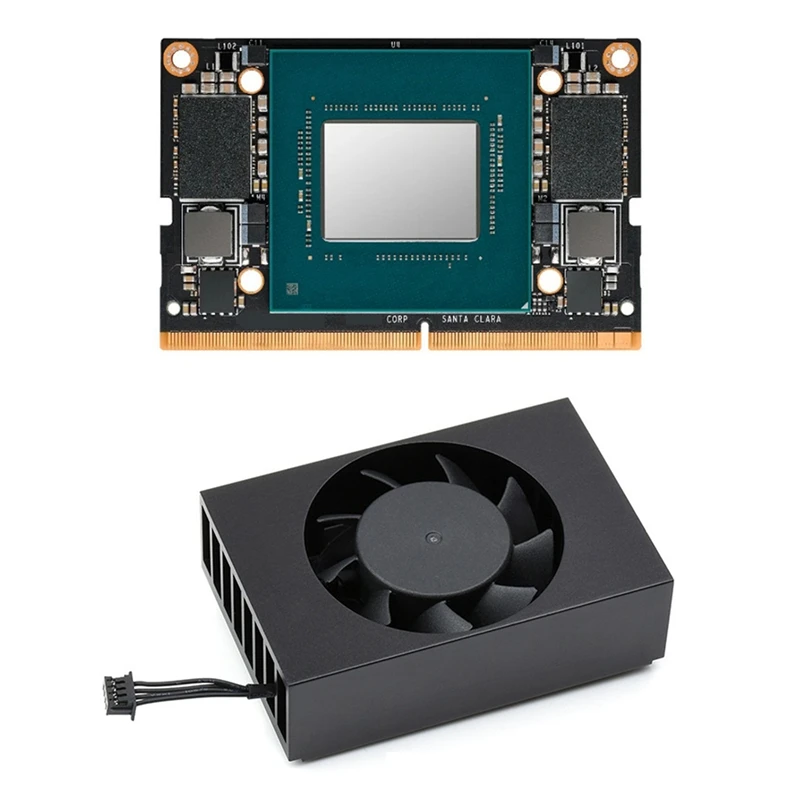 For-Jetson-Xavier-NX-8GB-Core-Board-EMMC-Fan-Core-Module-Supercomputer ...