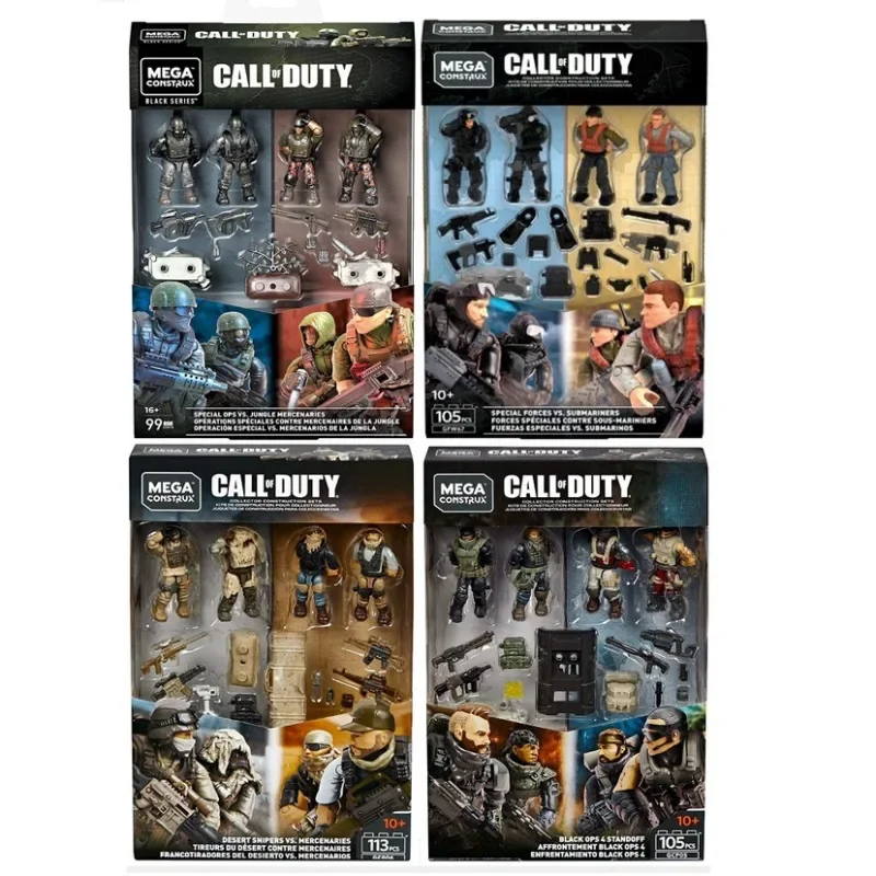 MEGA Construxes Call of Duties Sniper Mercenary Seals Submariner Action ...