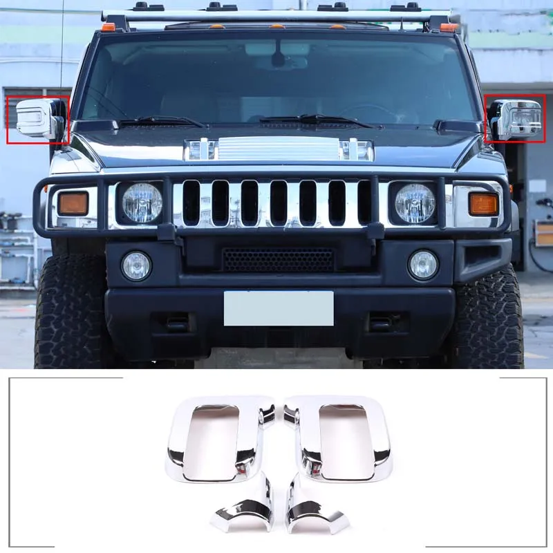 For Hummer H2 2003-2009 exterior mirror cover Car exterior mirror ...