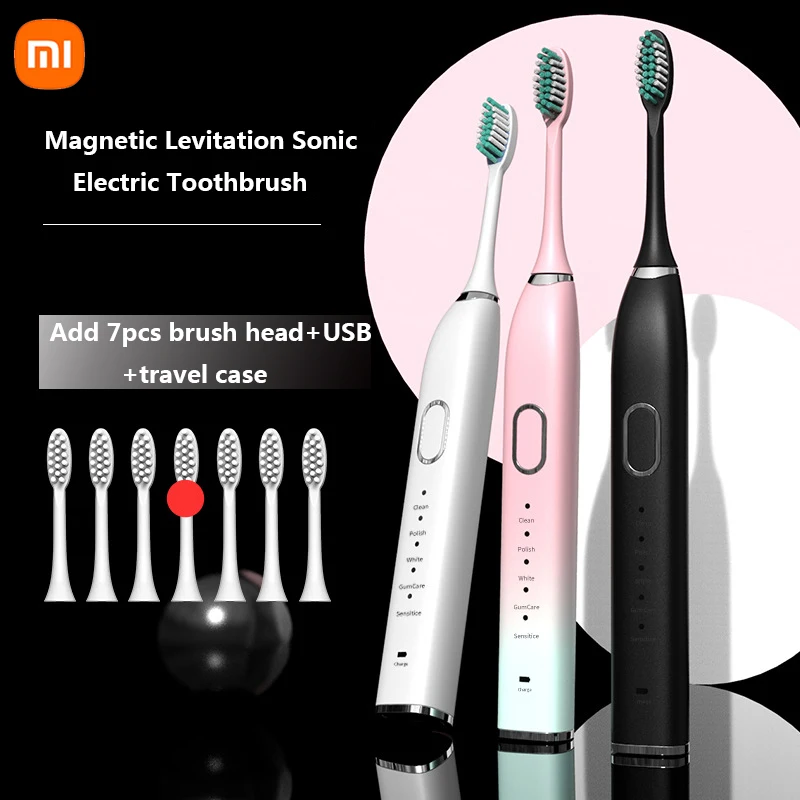 Xiaomi-Magnetic-Levitation-Sonic-Electric-Toothbrush-Adult-Usb-Charging ...