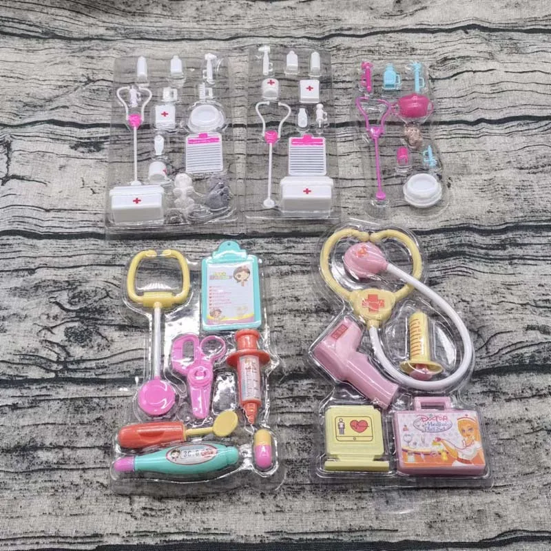 Miniature-Items-30cm-Nurse-Doll-with-Accessories-Dog-Set-Washing-Set ...