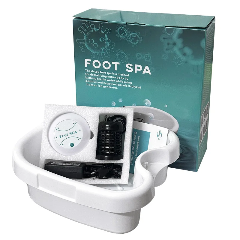 Foot Detox Device Ionic with Basin Feet Spa Machine Foot Massager Bath ...