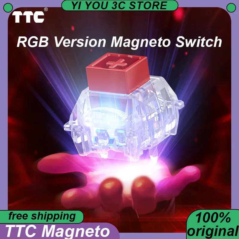 TTC-Magneto-Switch-RGB-Version-Mechanical-Keyboard-Esports-Switch-High ...