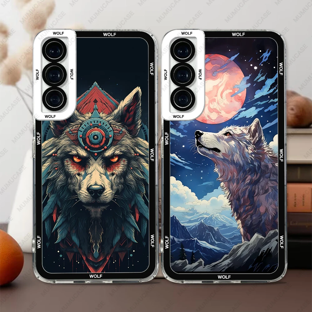 Caixa-macia-do-telefone-do-lobo-para-Samsung-Galaxy-tampa-de-TPU-S20 ...