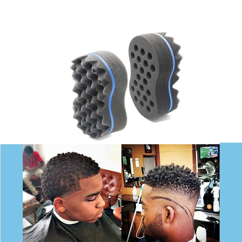 Curly-Hair-Styling-Sponge-Brush-Locking-Twist-Afro-Style-Barber-Tool ...