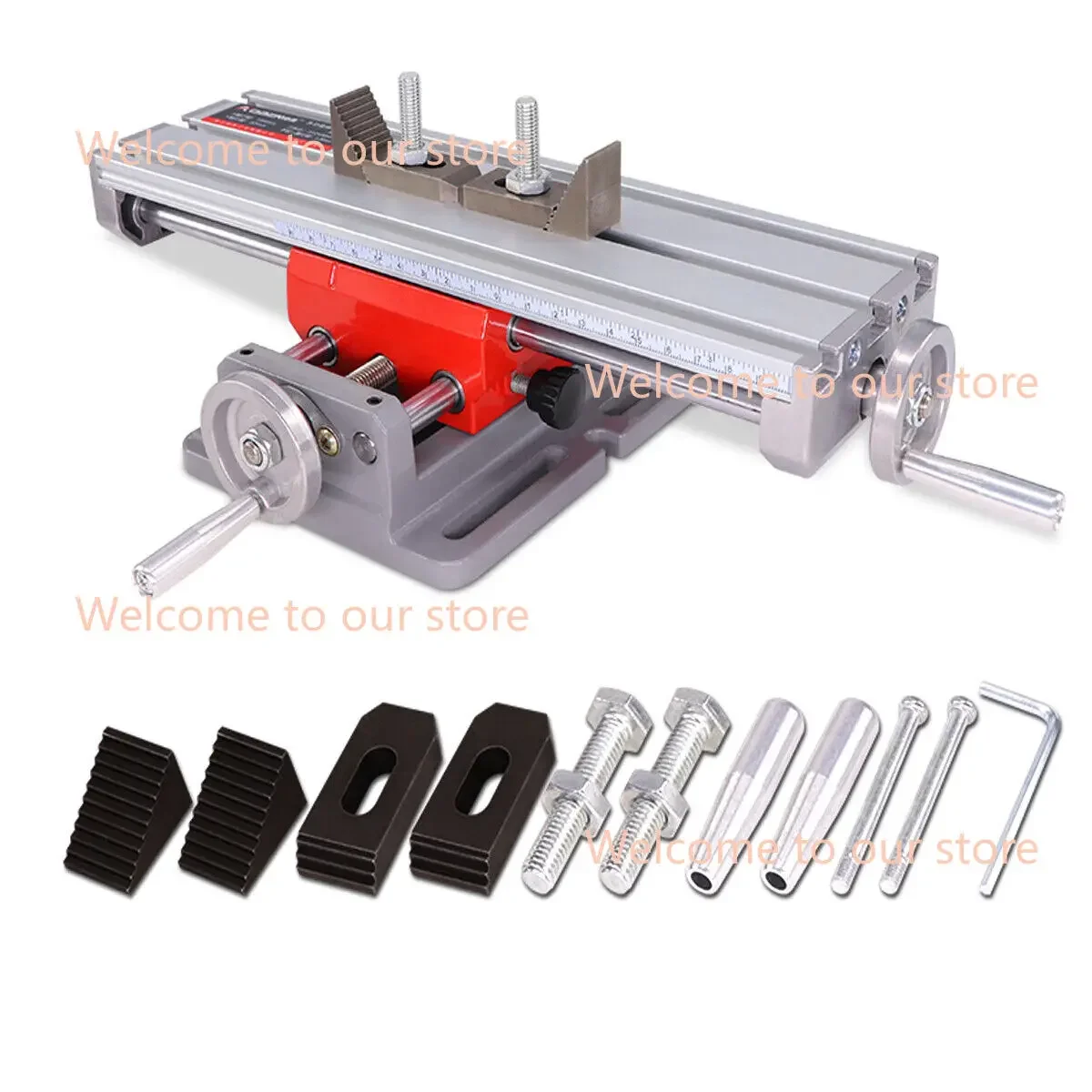 X-Y-Axis-Mini-Bench-Cross-Slide-ViseTable-Milling-Drilling-Fixture ...