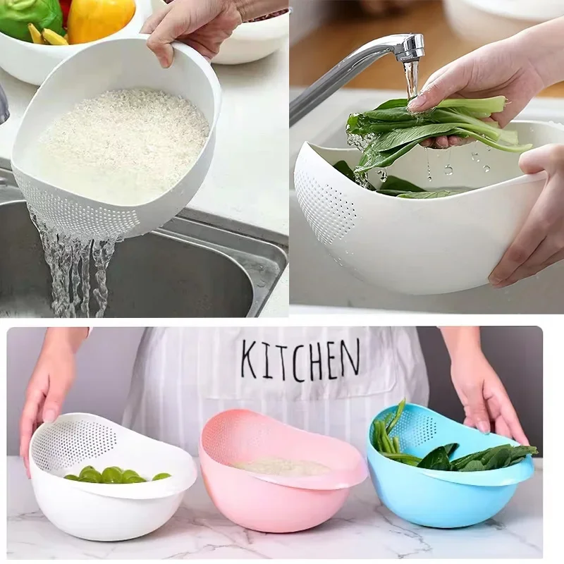 Rice-Sieve-Rice-Drainage-Basket-Plastic-Colander-Kitchen-Drain-Basket ...