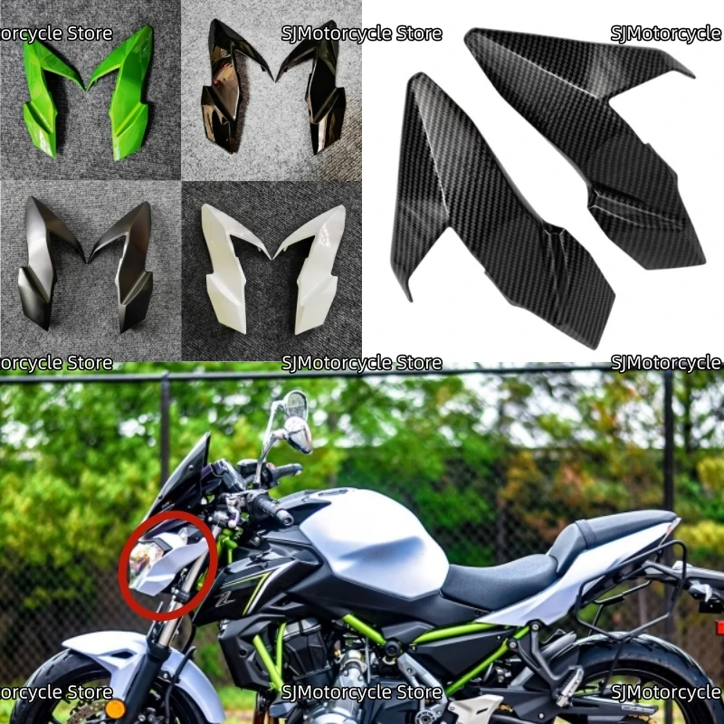 Motorcycle Accessories Front Headlight Upper Side Cover Head Cowl Nose ...