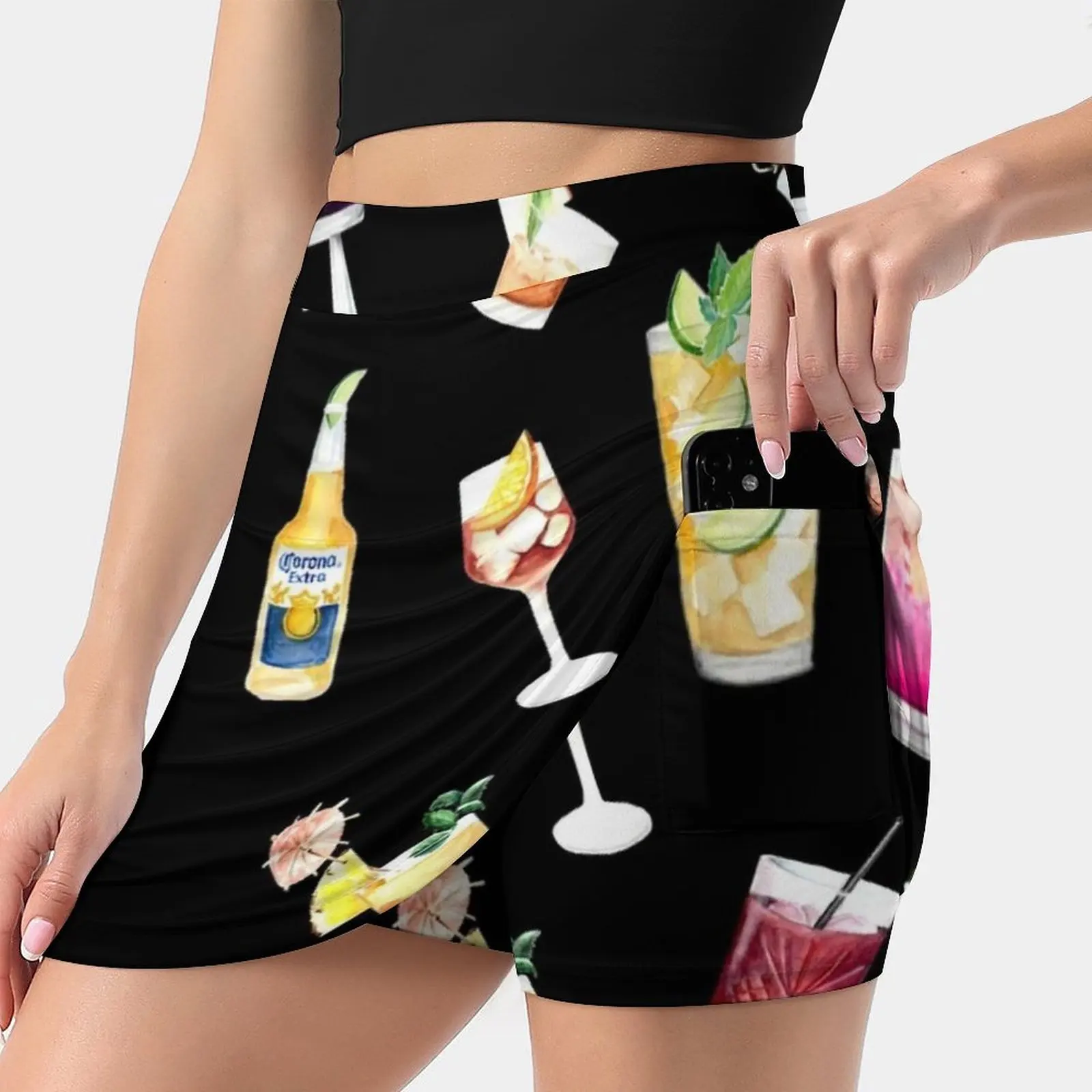 Beer-Cocktails-Lover-Women-s-skirt-Y2K-Summer-Clothes-2022-Kpop-Style ...