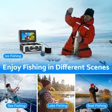GAMWATER (DVR) Winter Fish Fidner Underwater Fishing Camera 7 Inch ...