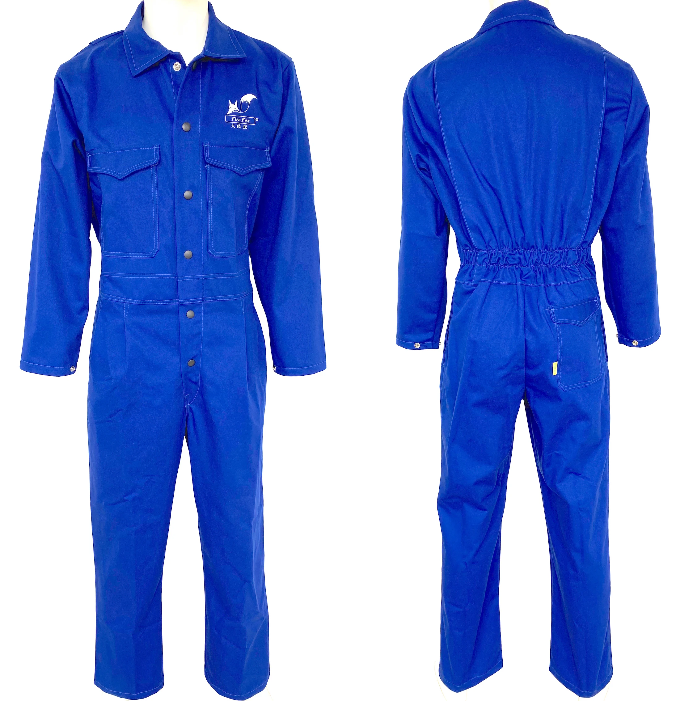FR Welding Coverall Sparks Spatter Resistant Welder Jackets Pants Fire ...
