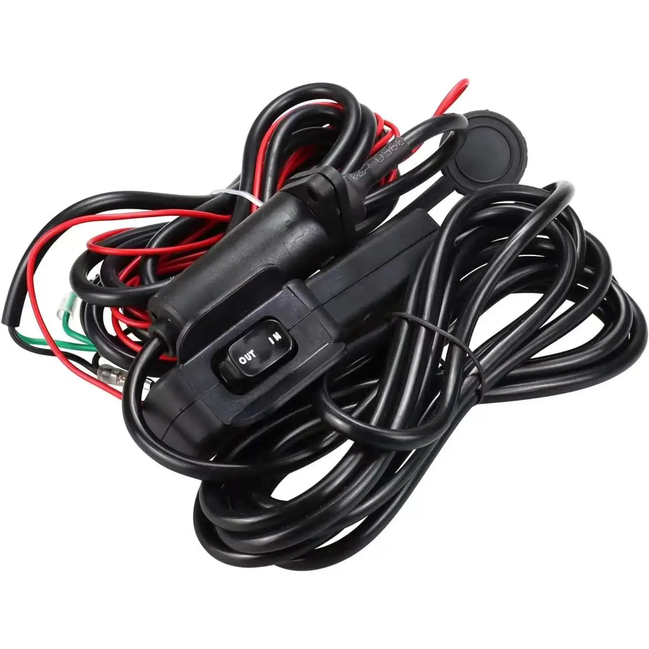 Tie Rod Assembly 12V Winch Corded Hand Controller Remote Kit For ATV ...