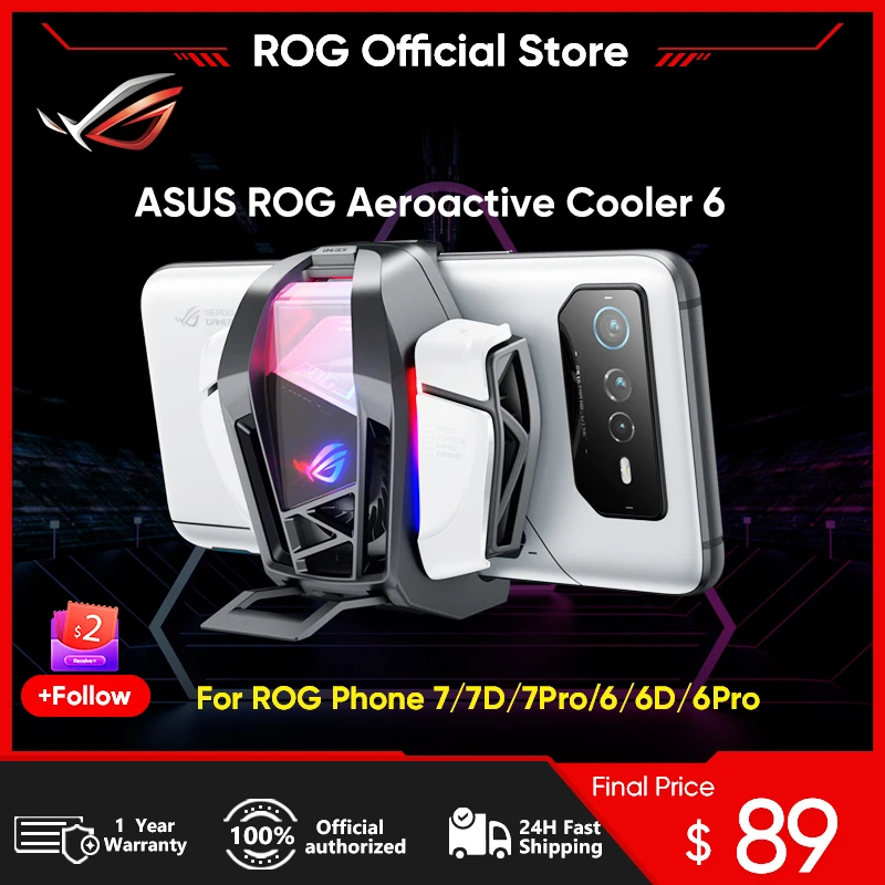 Original-Asus-AeroActive-Cooler-6-rog-phone-6-6D-Funcooler-with-Fan ...
