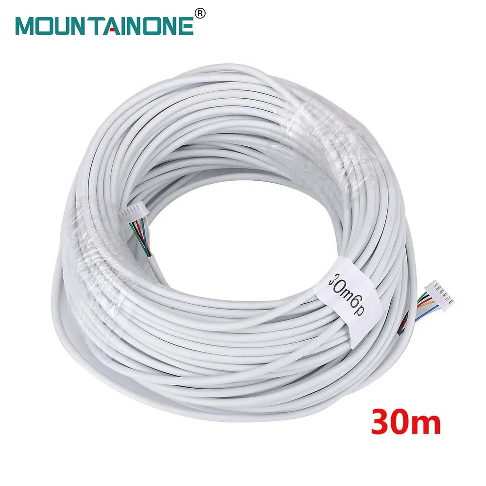 Cable-de-6-cables-para-videoportero-intercomunicador-a-Color-timbre-de ...