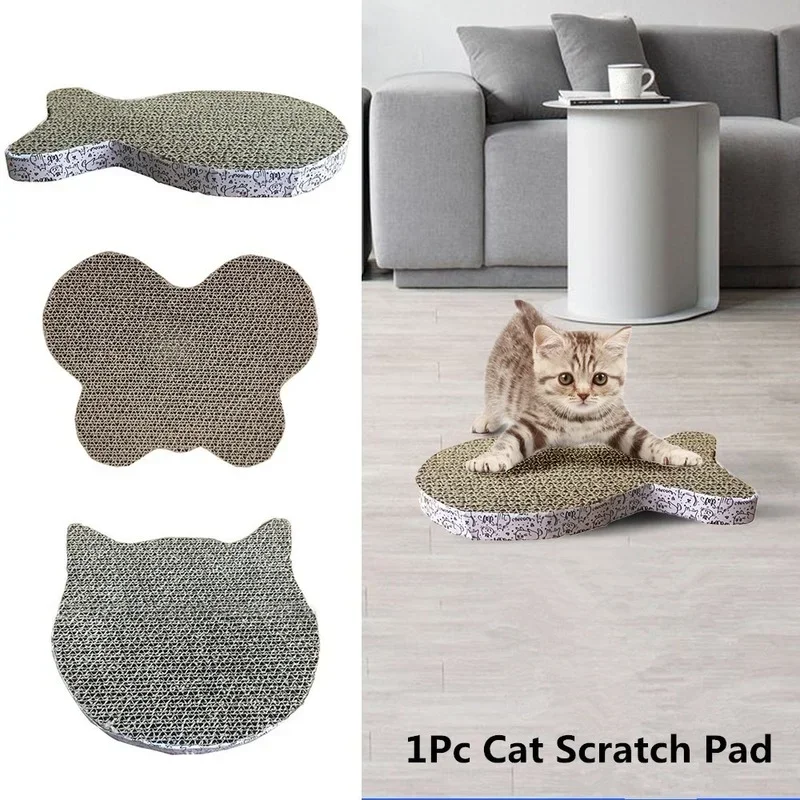 Cat-Scratch-Board-Pad-Wear-resistant-Scratching-Posts-Kitten-Corrugated ...