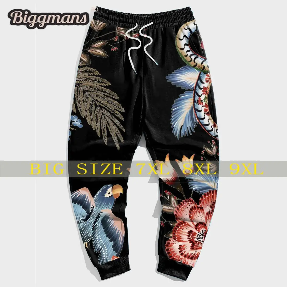 Biggmans-L-9Xl-Plus-Size-Men-s-Clothing-Summer-Sport-Street-Floral ...