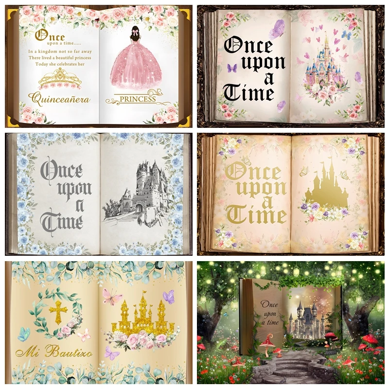 Once Upon A Time Fairy Tale Book