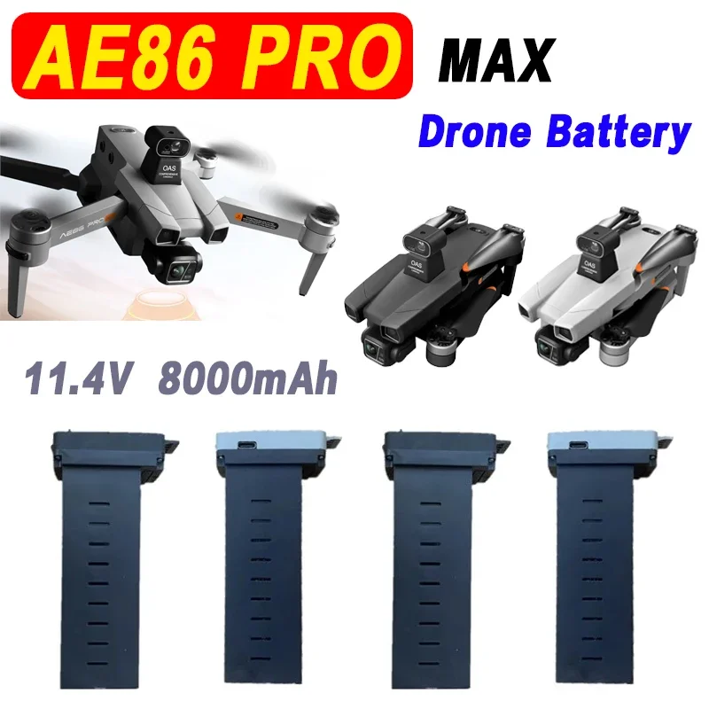 Oriange-AE86-PRO-MAX-4K-GPS-RC-Drone-Battery-11-4V-8000Mah-For-AE86-PRO ...